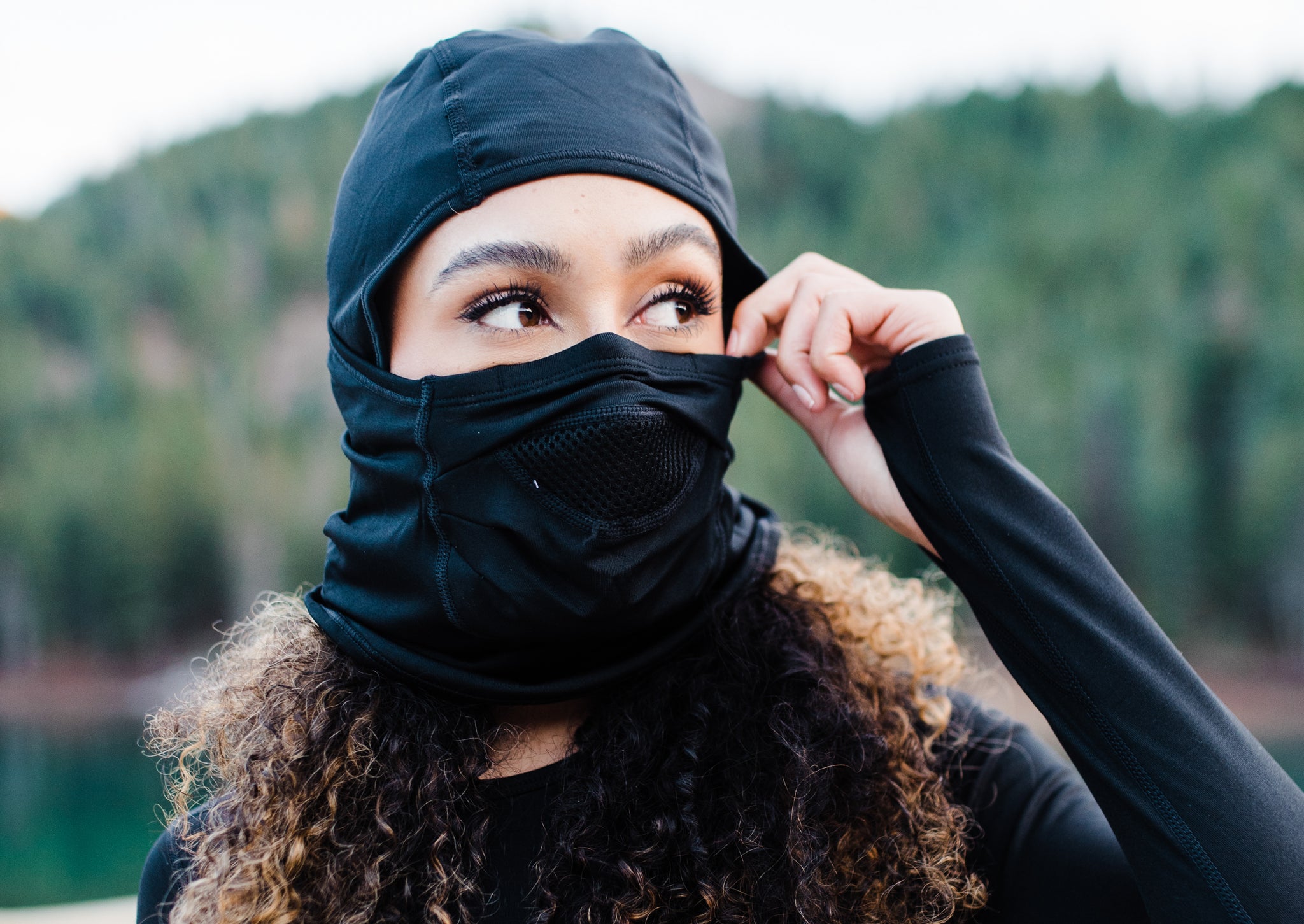 Cold face mask store