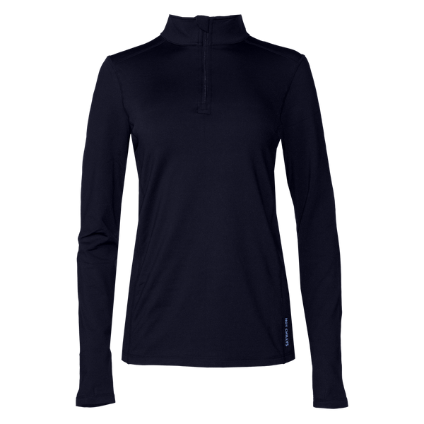 Women's Micro-Elite Chamois Solid Zip-T | Hot Chillys
